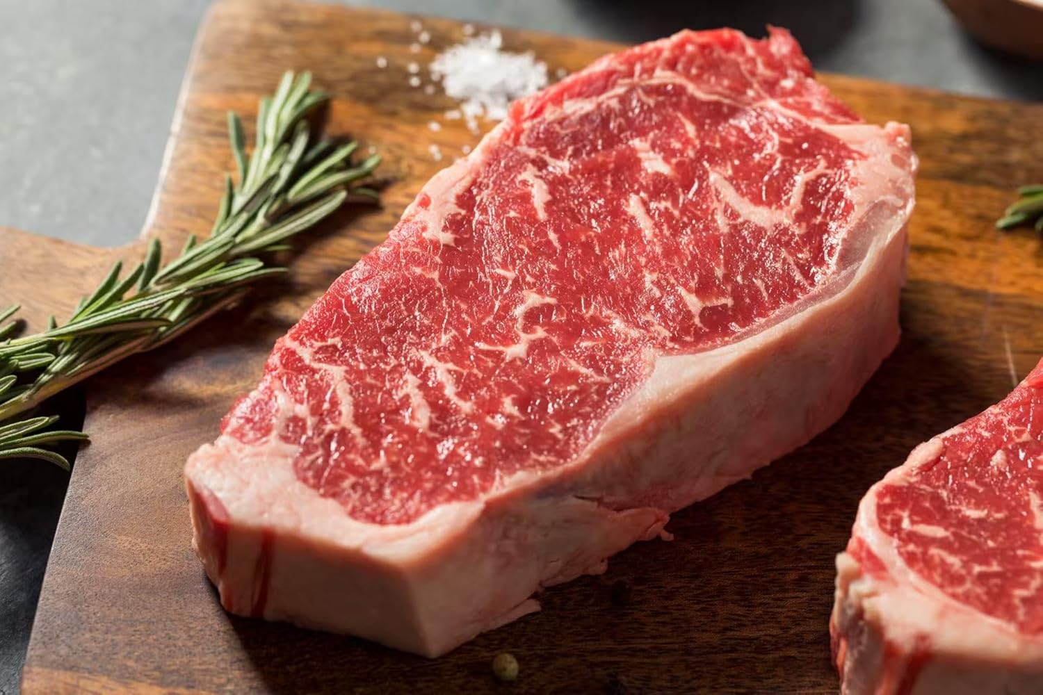 USDA Prime New York Strip Steak (2-12 Steaks Per Pack, 10 oz Each ...